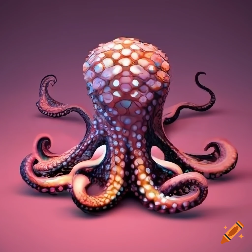 Geometric octopus simetric