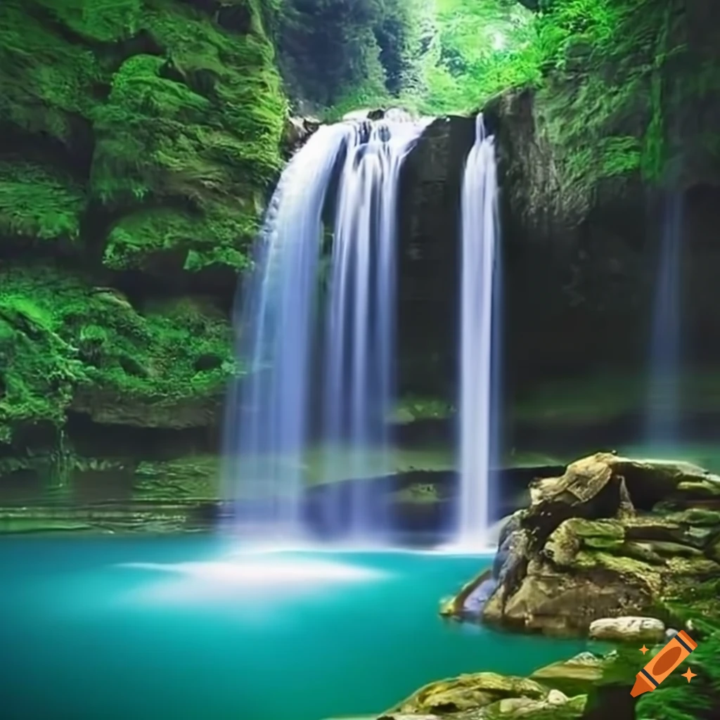Beautiful waterfall