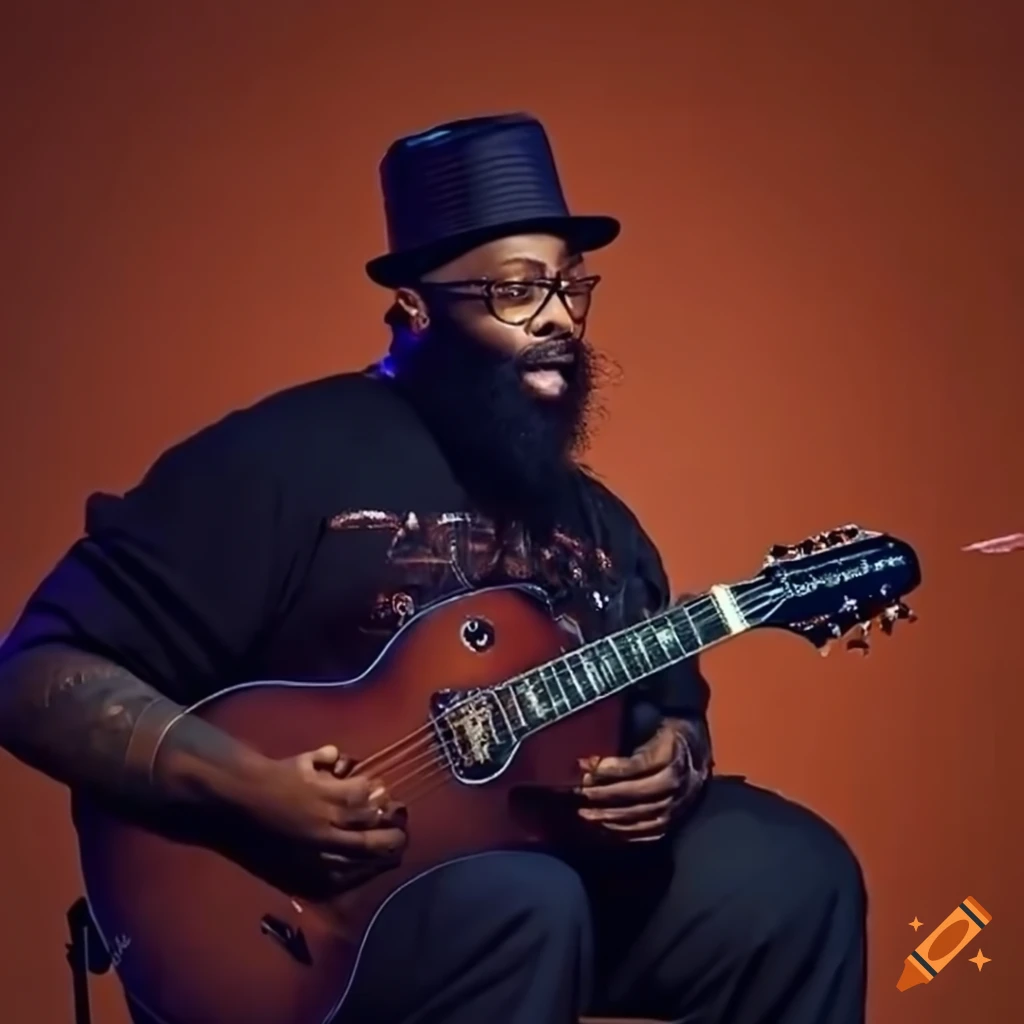 Blanco brown musician on Craiyon