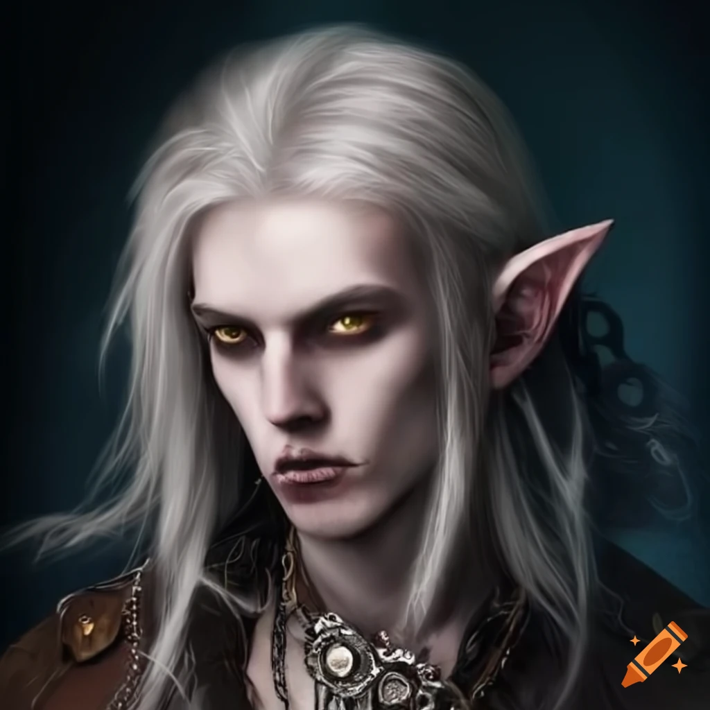 Man men vampire beauty feary rockstar steampunk gothig warrior long ...