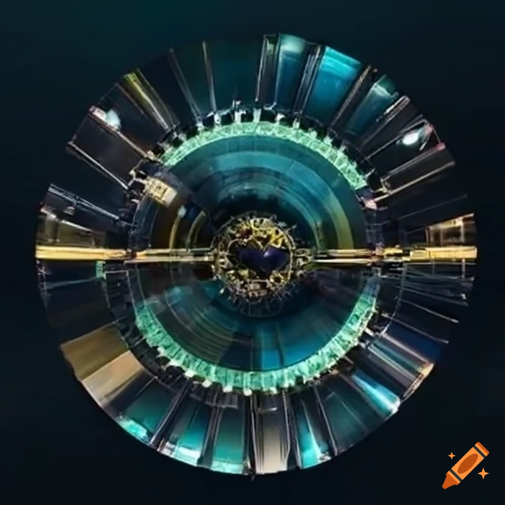 Fantastic machines made of mirrors and lenses on Craiyon