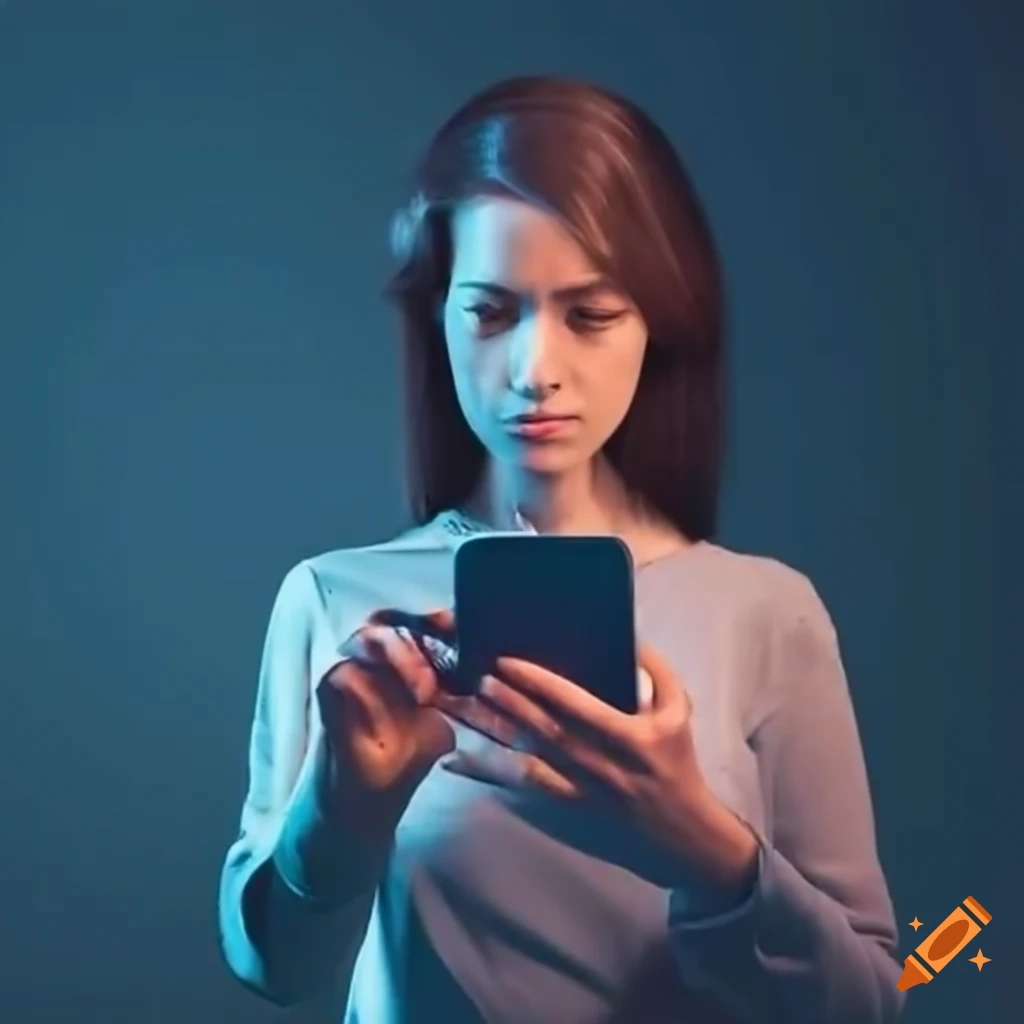 Person holding a phone looking at a ecommerce site