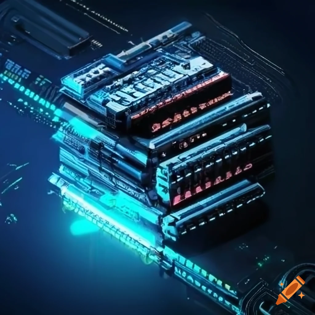 Tech World on Craiyon