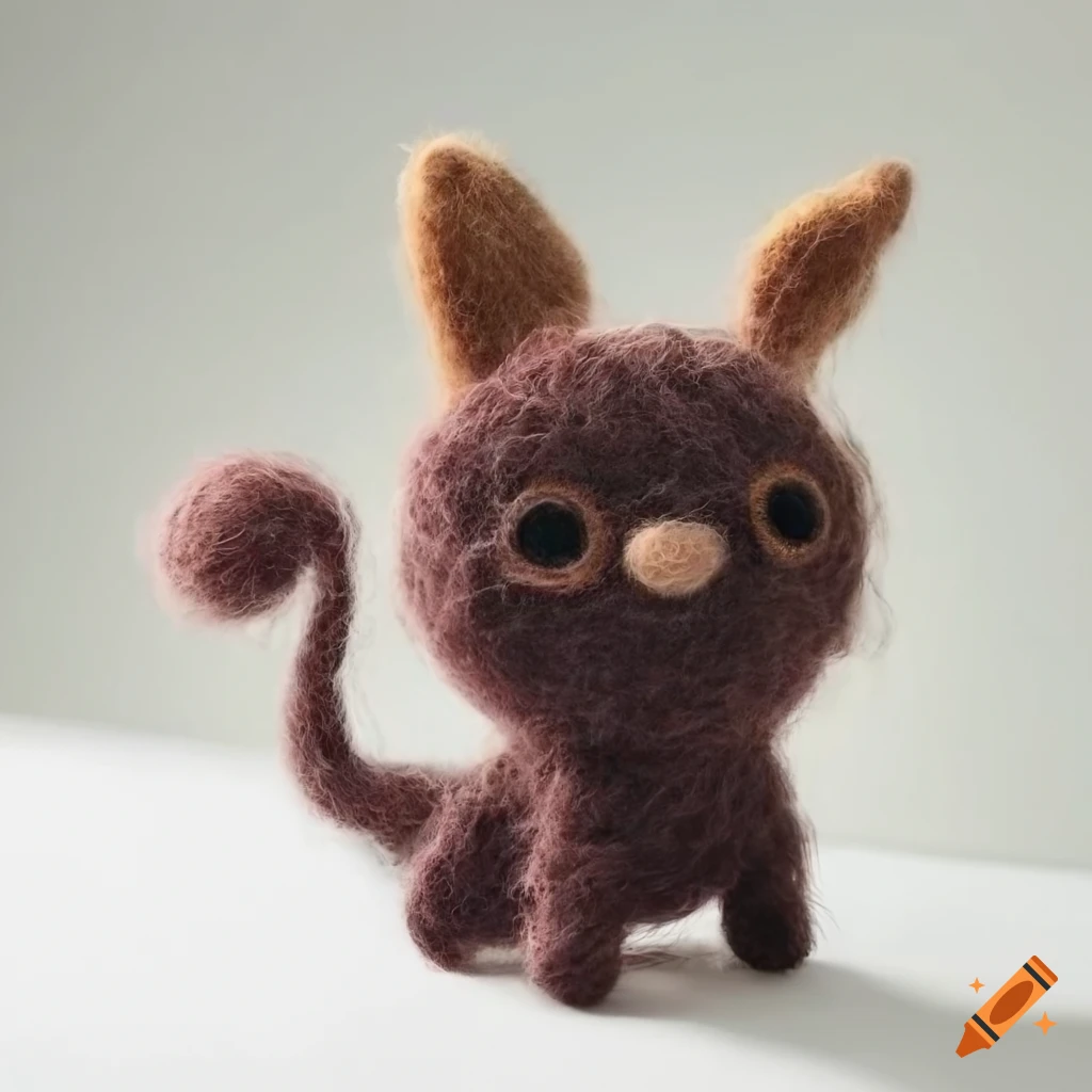 Felted wool creatures shopping