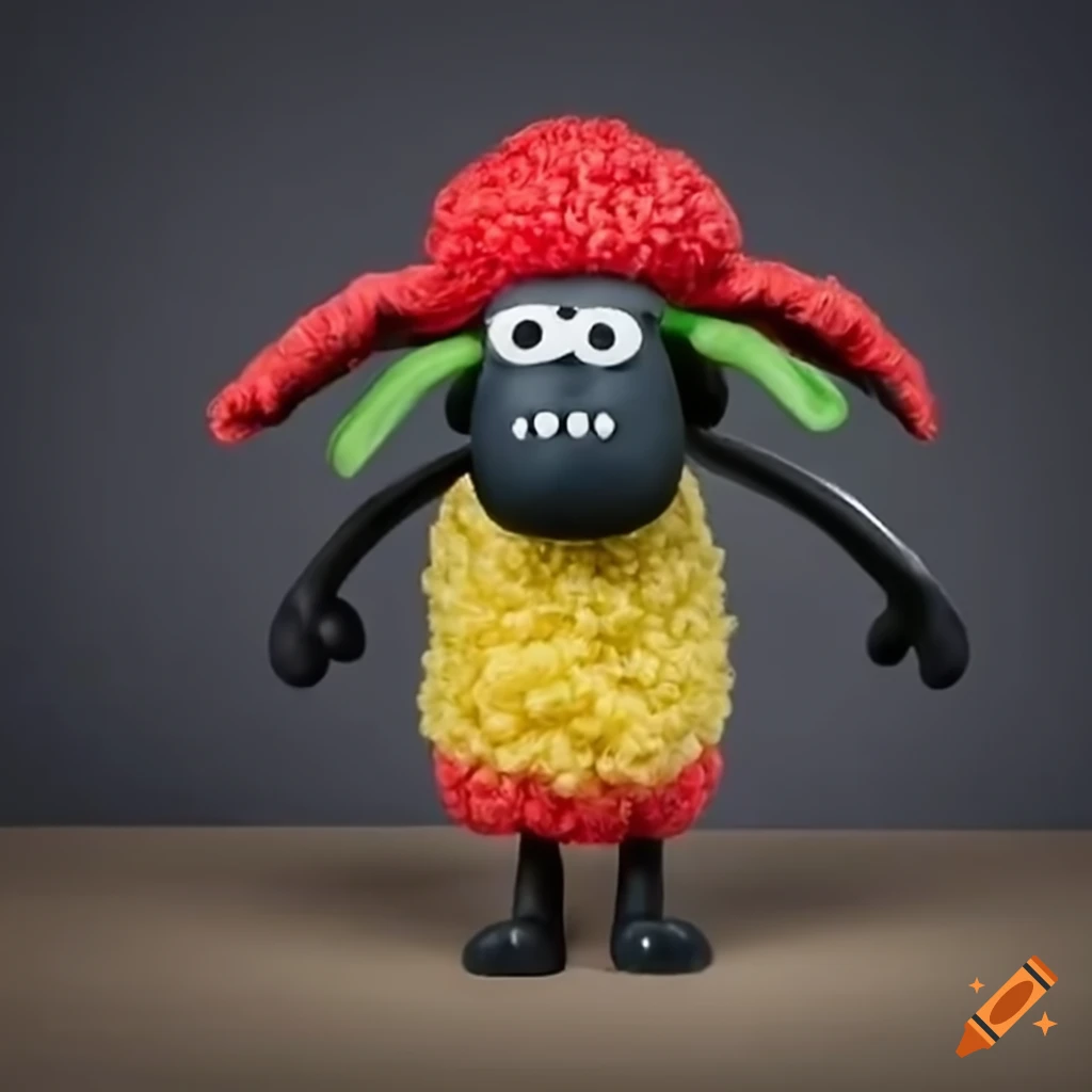 Rasta shaun the sheep