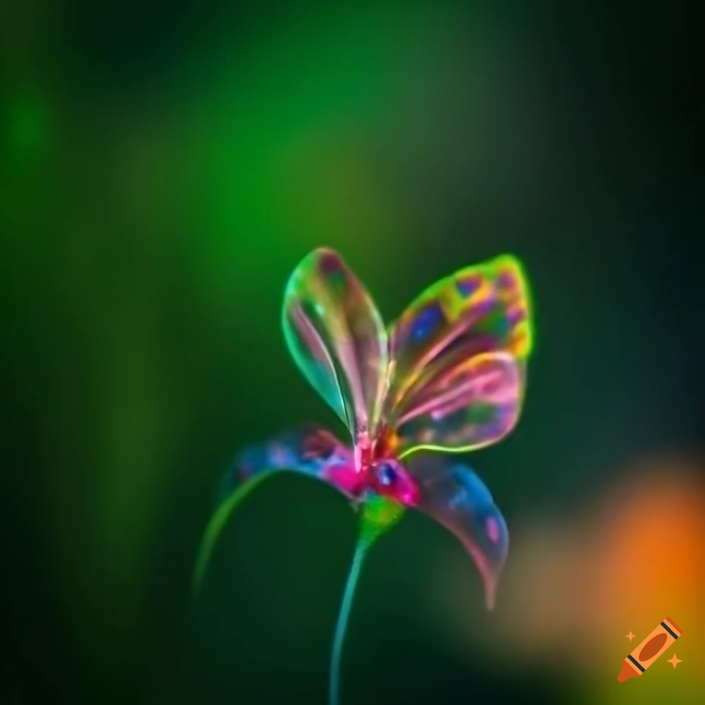 Cute nymph, high resolution, acid colors, 60s style