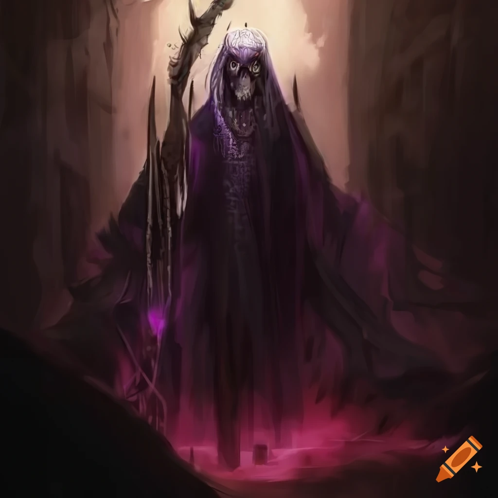 Fantasy wraith on Craiyon