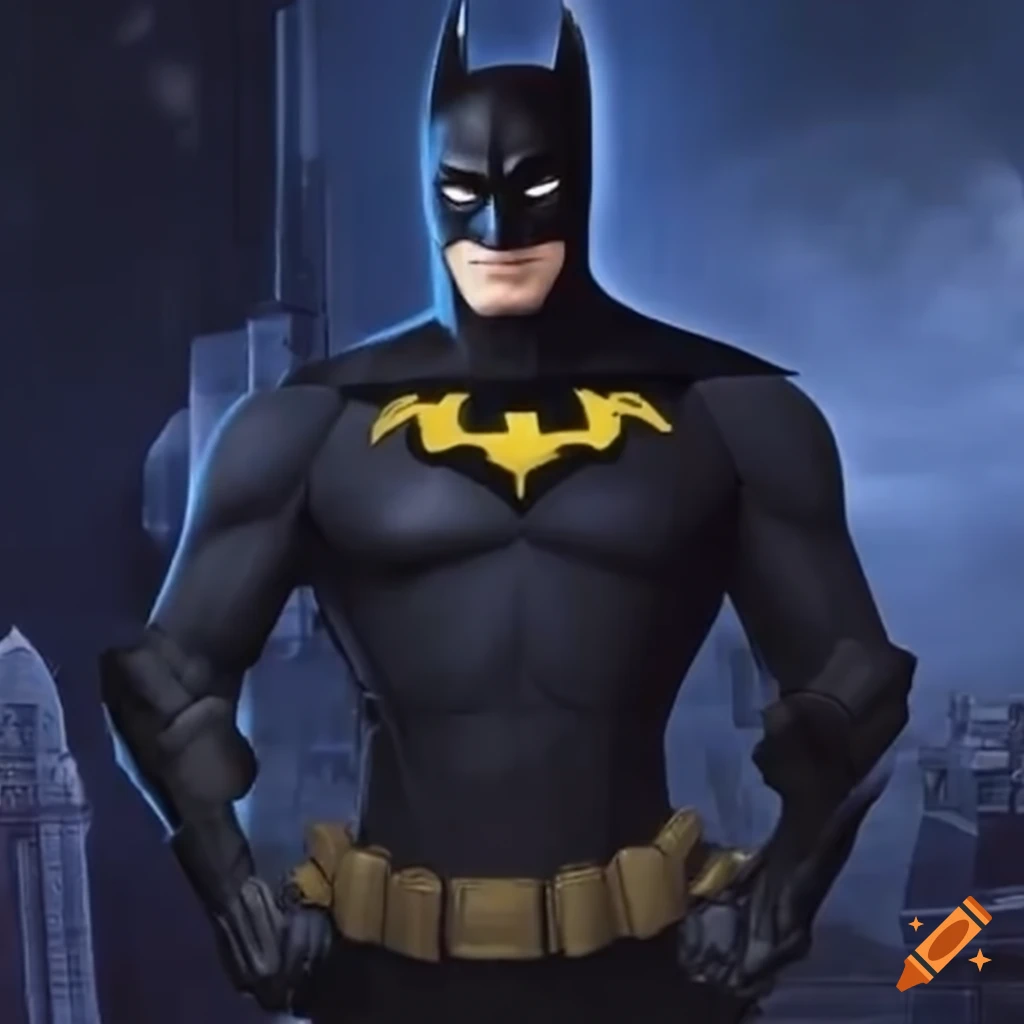 Batman playing video games on Craiyon