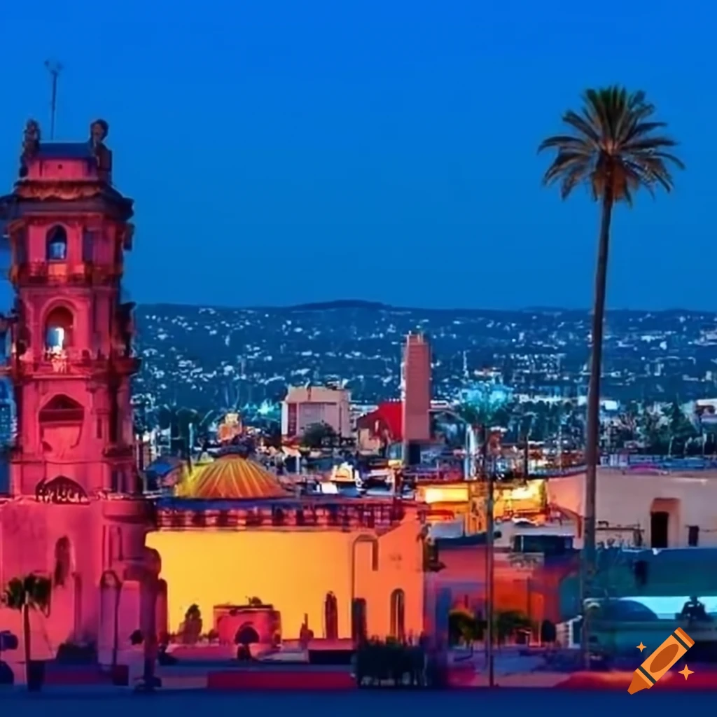 Generate an iconic picture of Mexicali, Baja California on Craiyon
