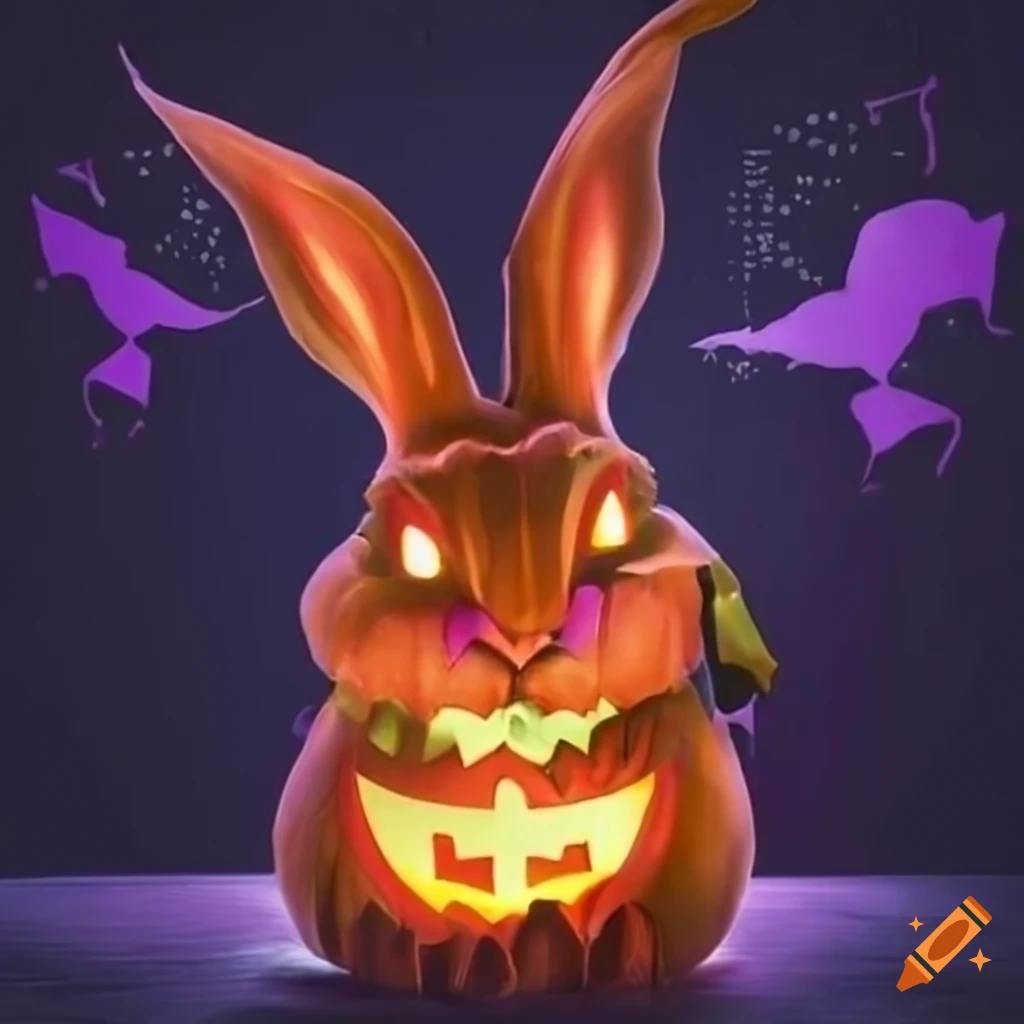 Halloween rabbit
