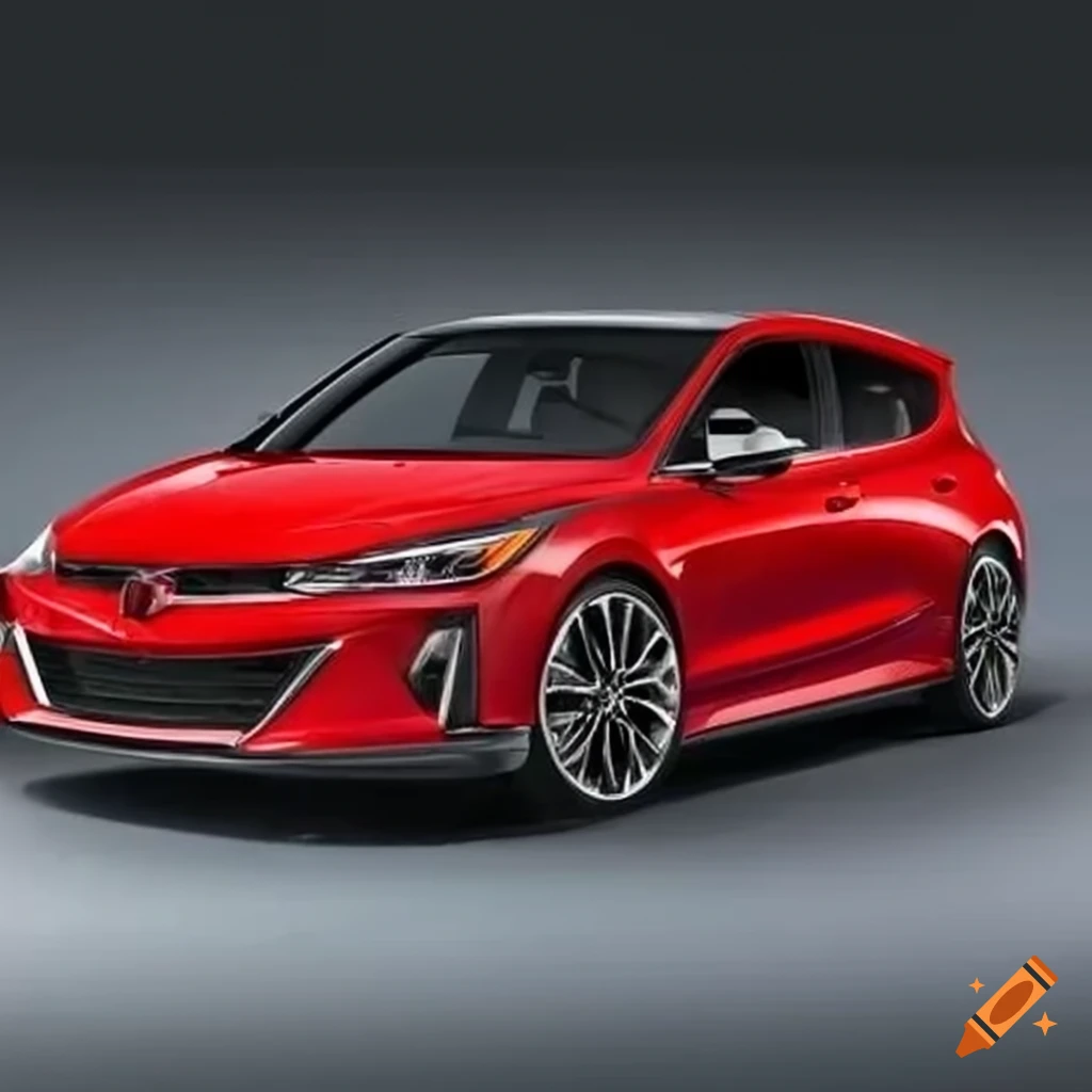 2017 hot hatchback, 4 door, sporty, aggressive