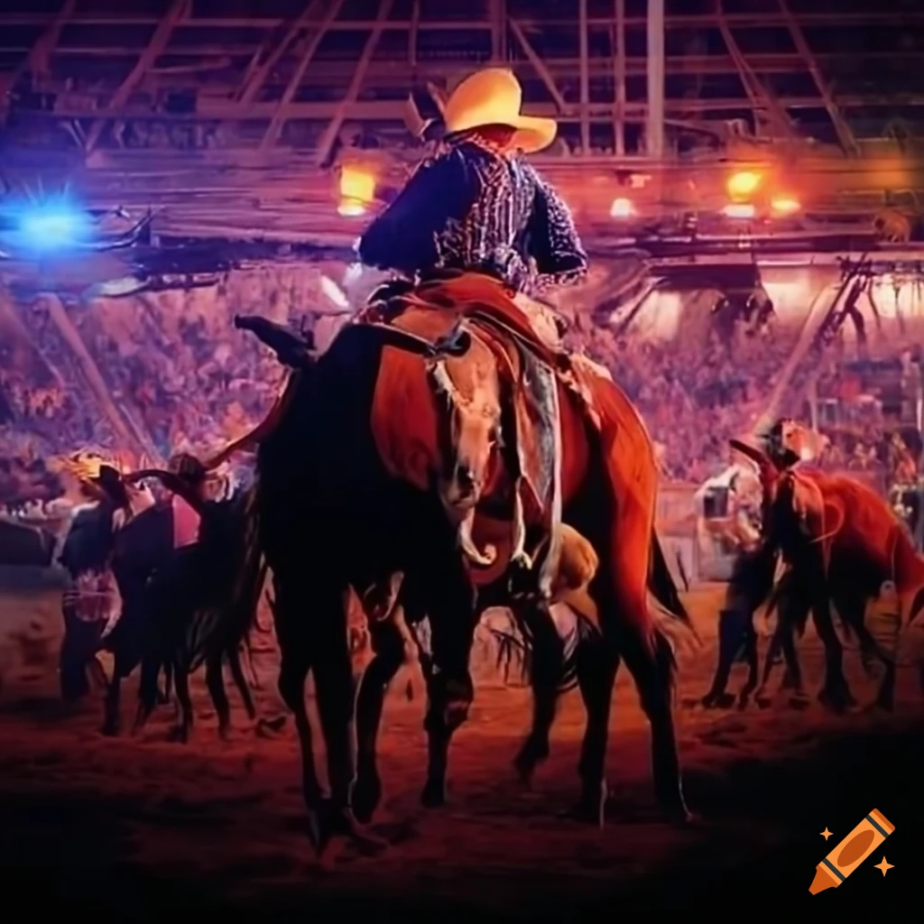 Rodeo crowd