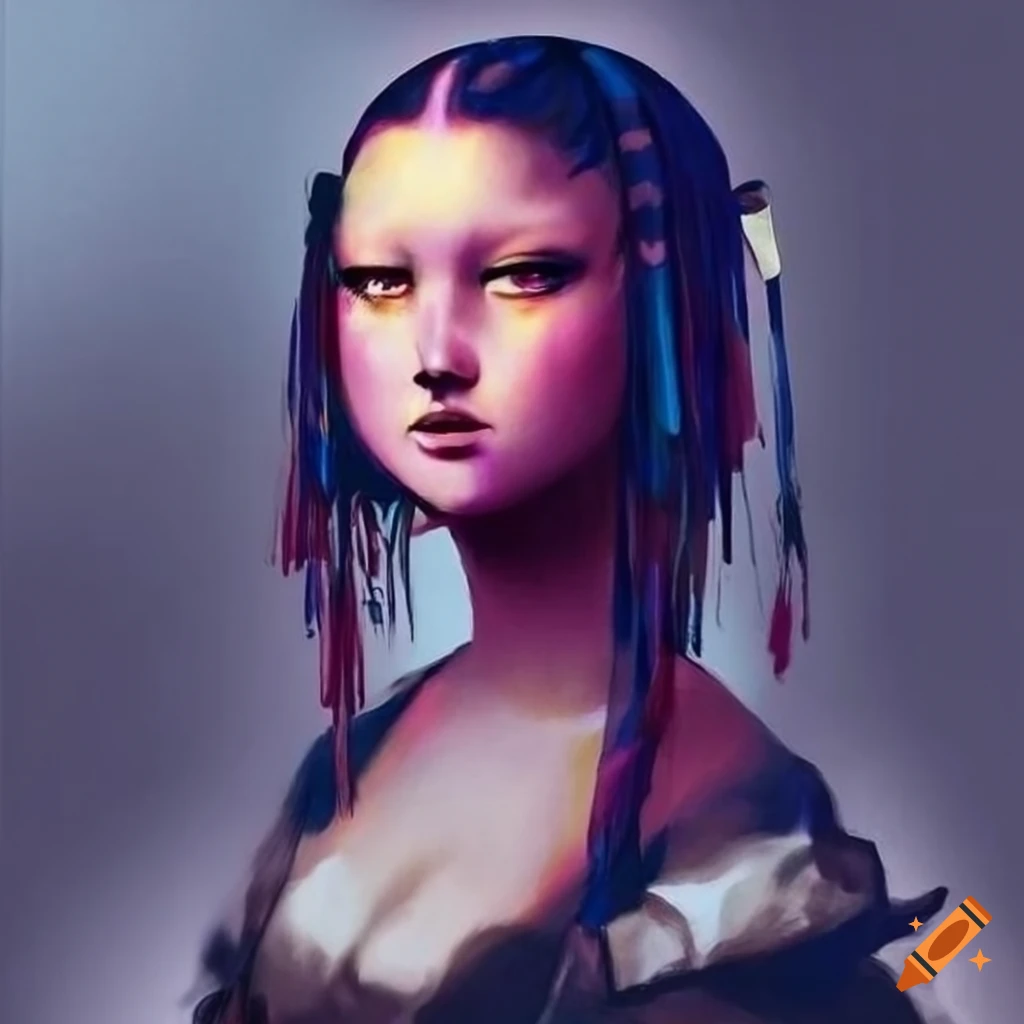 Modern monalisa