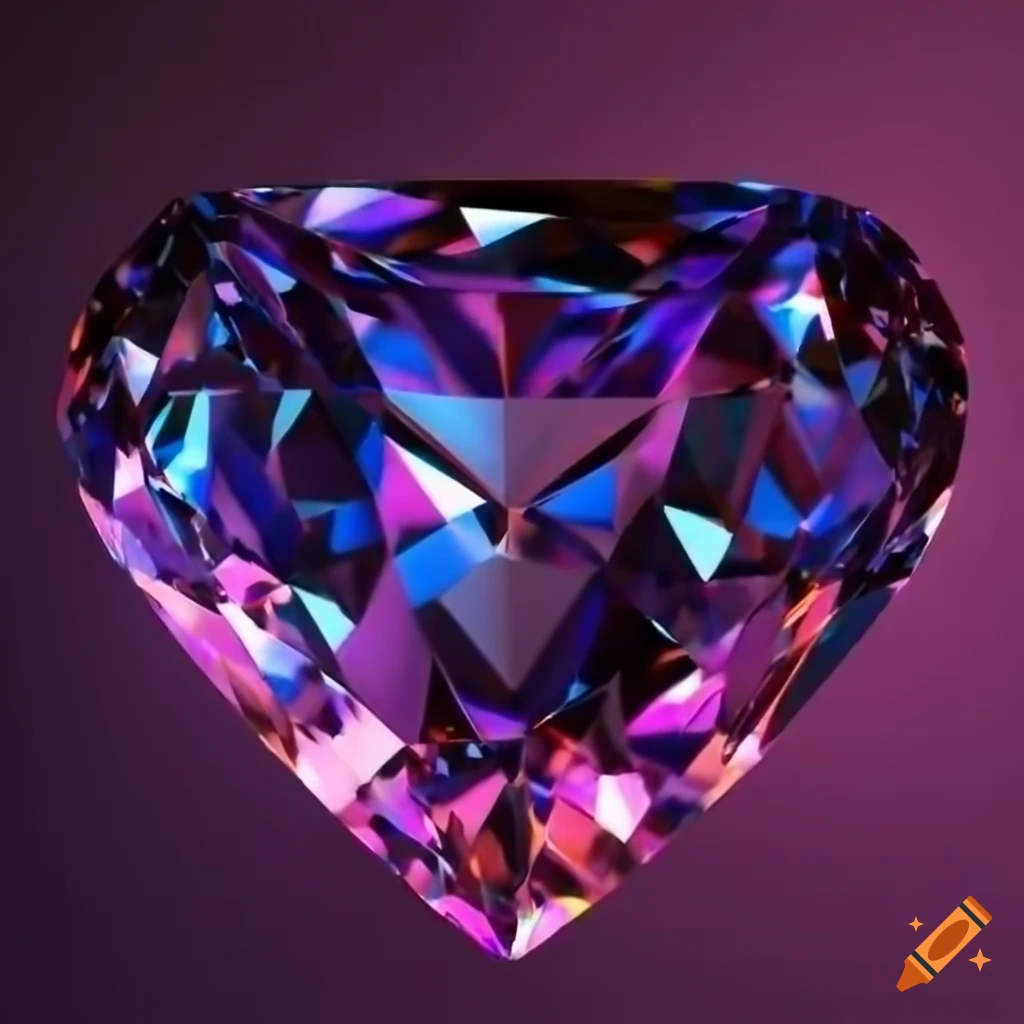 3D gemstone rendering,ultra sharp,distinctly and intricately cut ...