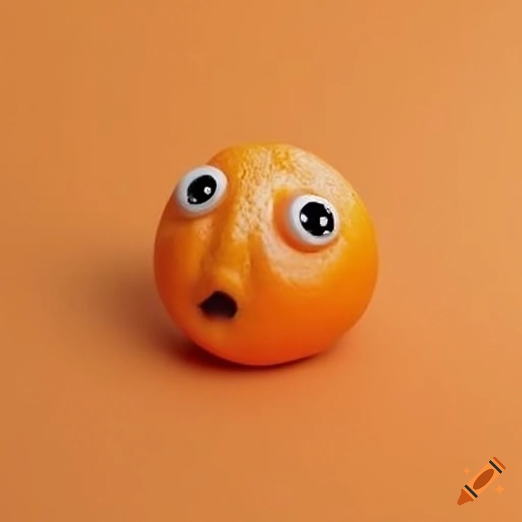 Funny orange