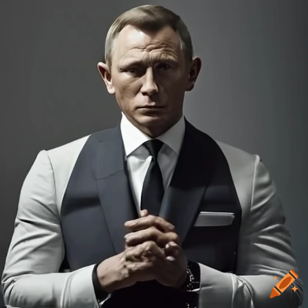Putin is the new james bond on Craiyon