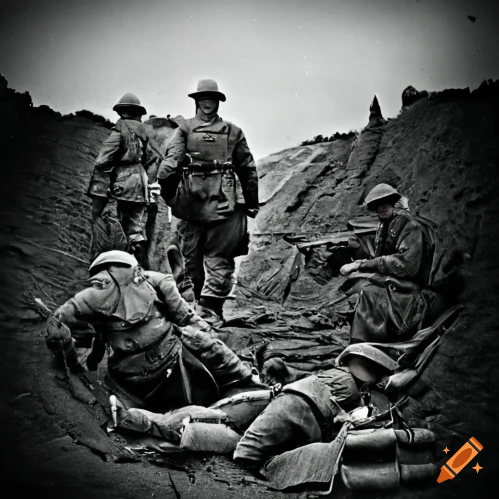 First world war on Craiyon