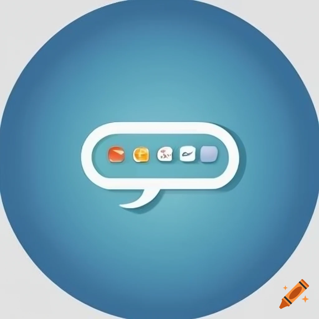 Chatting app logo
