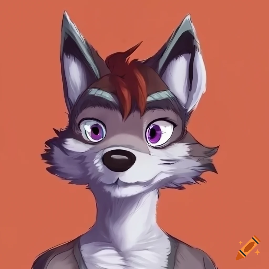 Wolf anthro fursona hugging fox anthro fursona detailed full body on ...