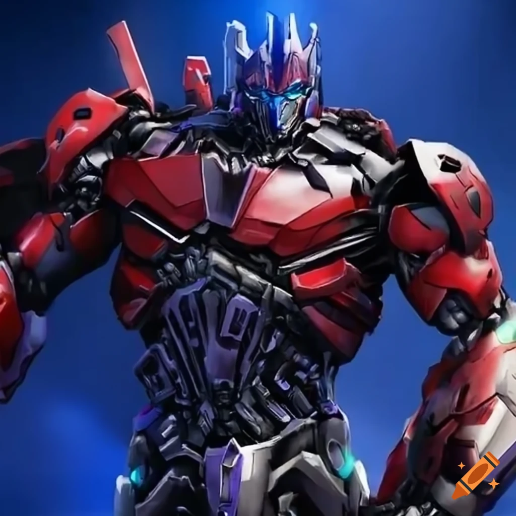 Optimus prime fused with genji on Craiyon