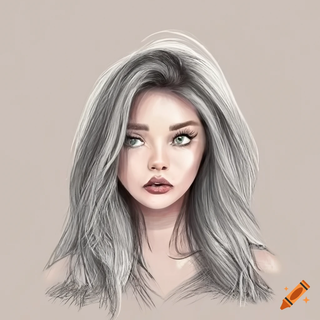 Beautiful Face Sketch