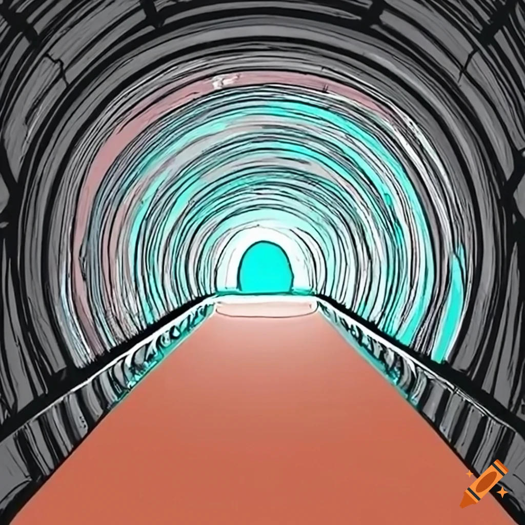 Tunnel animated