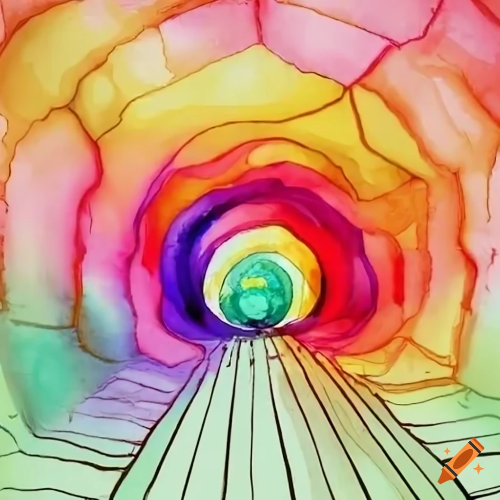 Tunnel animated on Craiyon