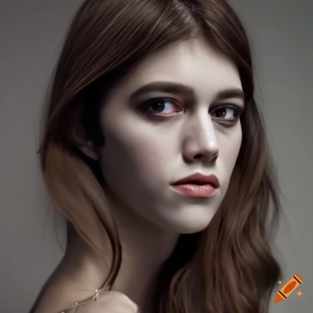 Head and shoulder shot, low angle front view, high definition, high ...