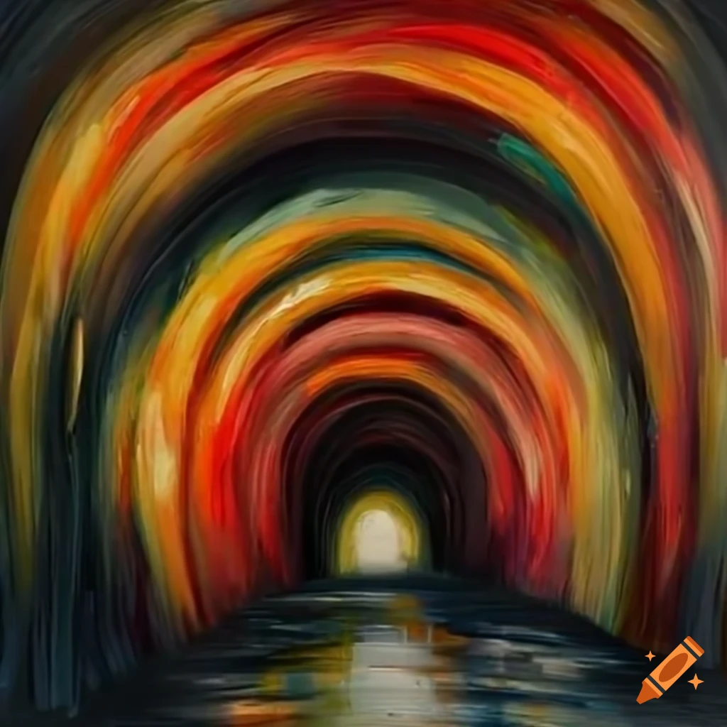 Tunnel animated on Craiyon