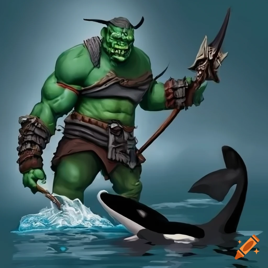 Orc with orca