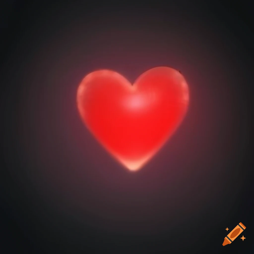 3d render of a photorealistic heart shape on Craiyon