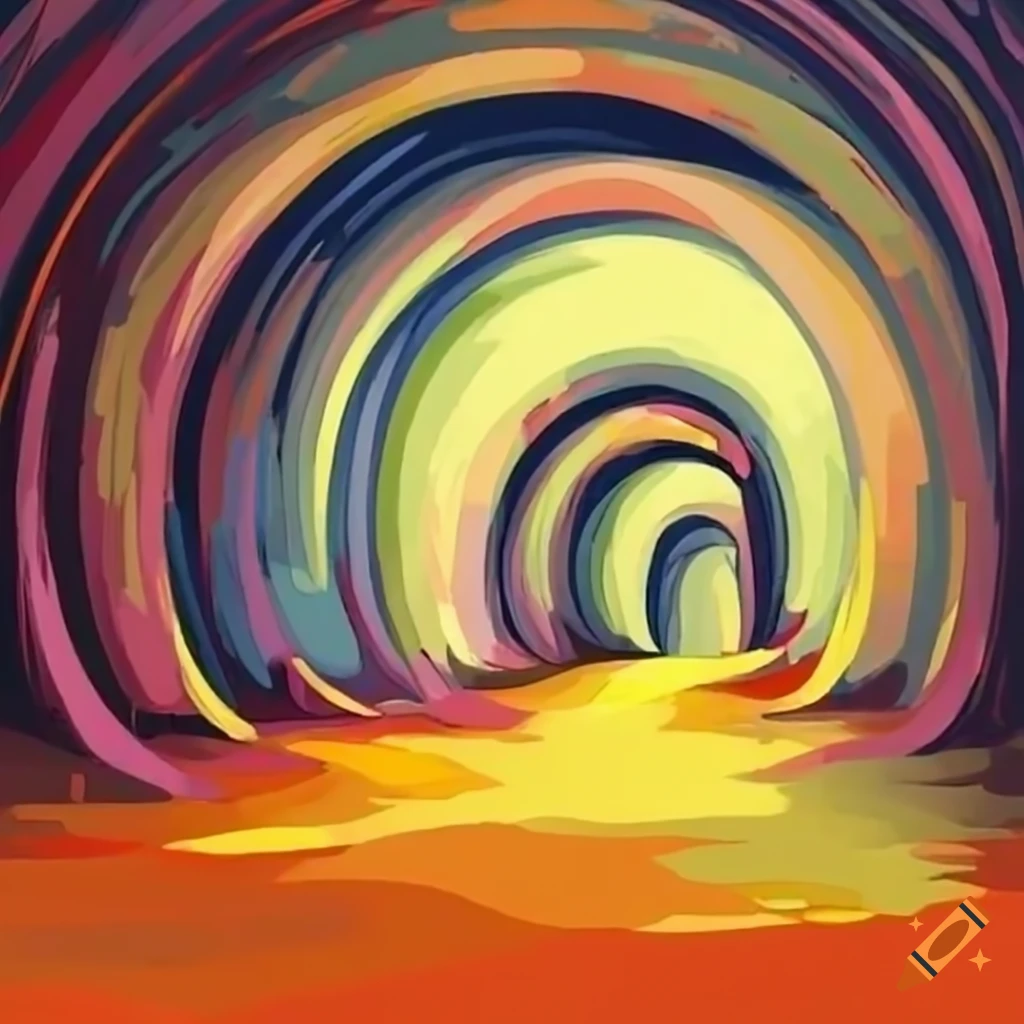 Tunnel animated