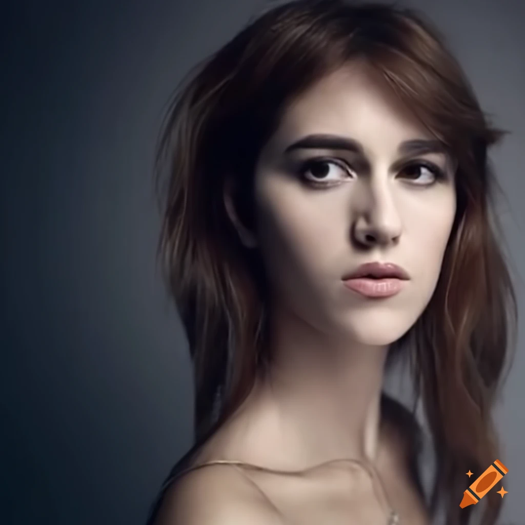 Head and shoulder shot, low angle front view, high definition, high ...