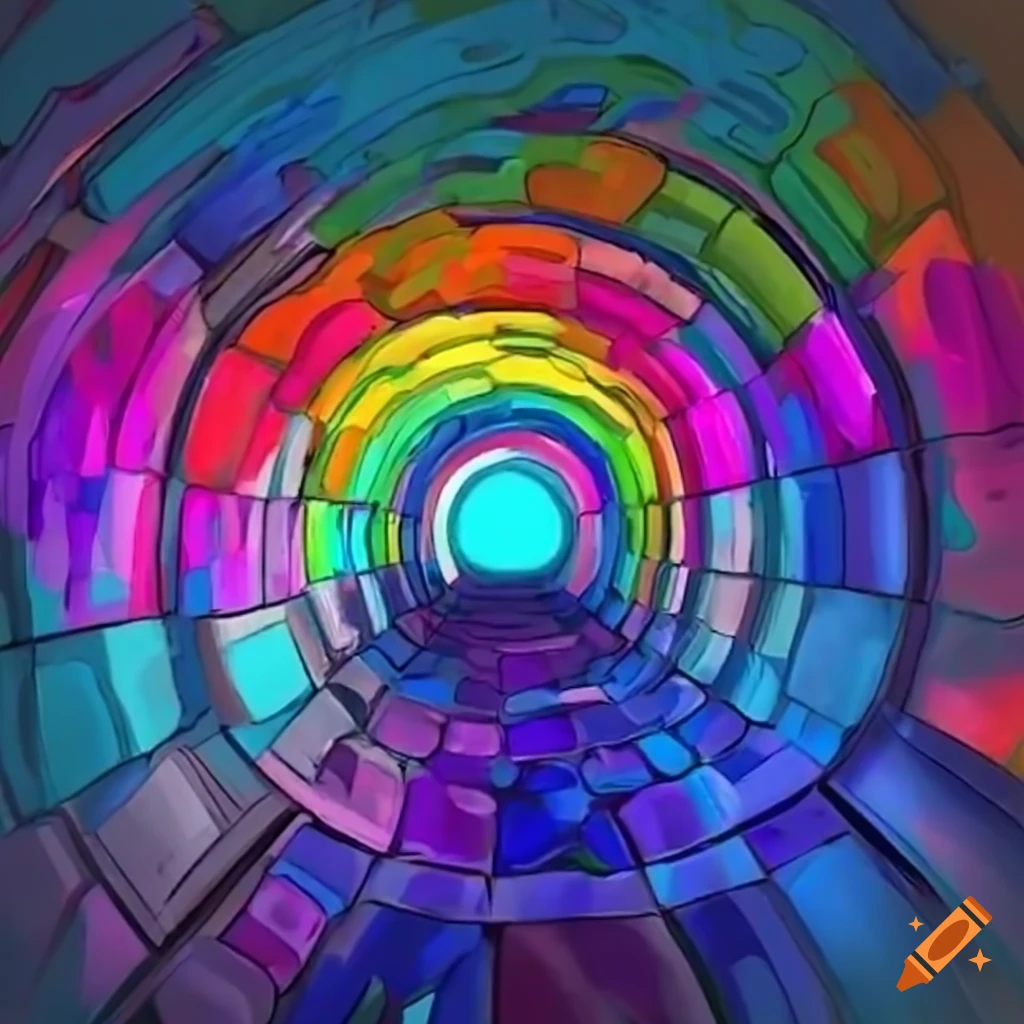 Tunnel animated