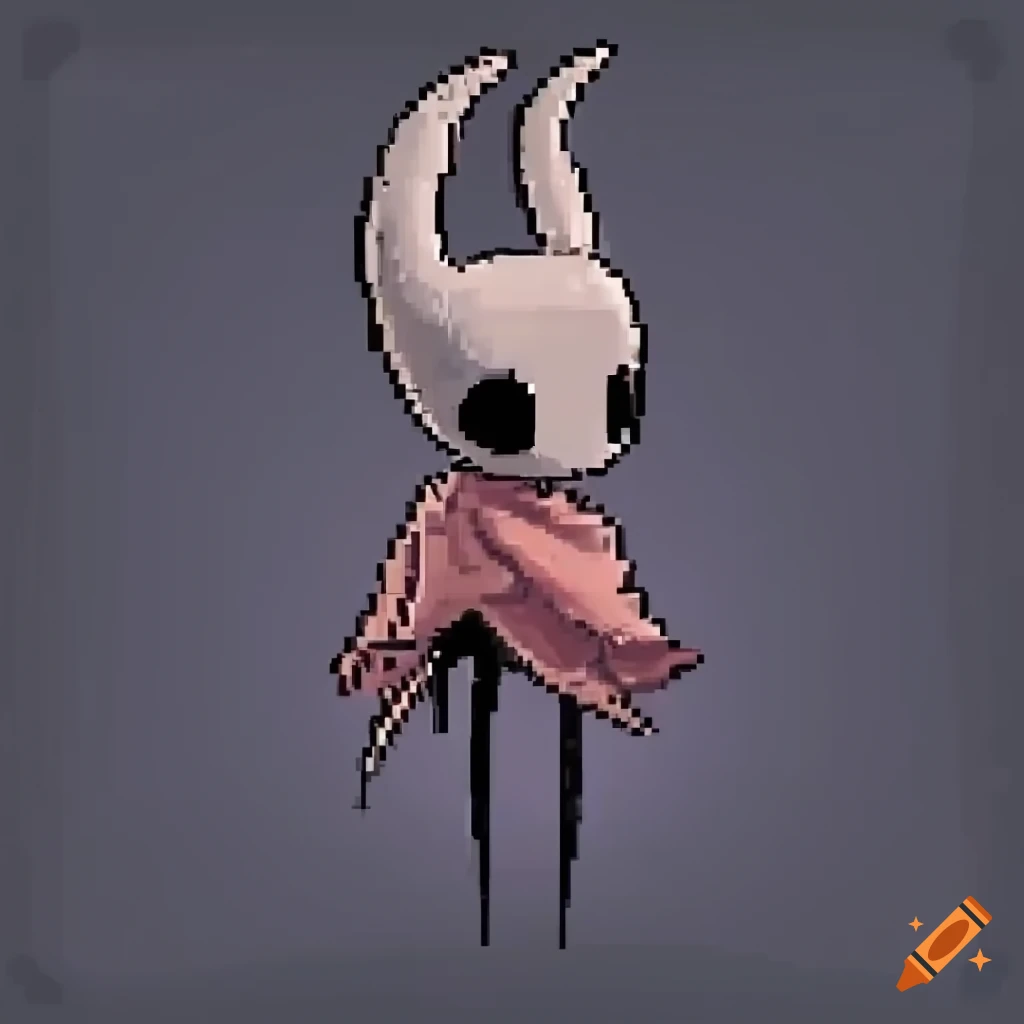 Hollow knight 2d sprites on Craiyon