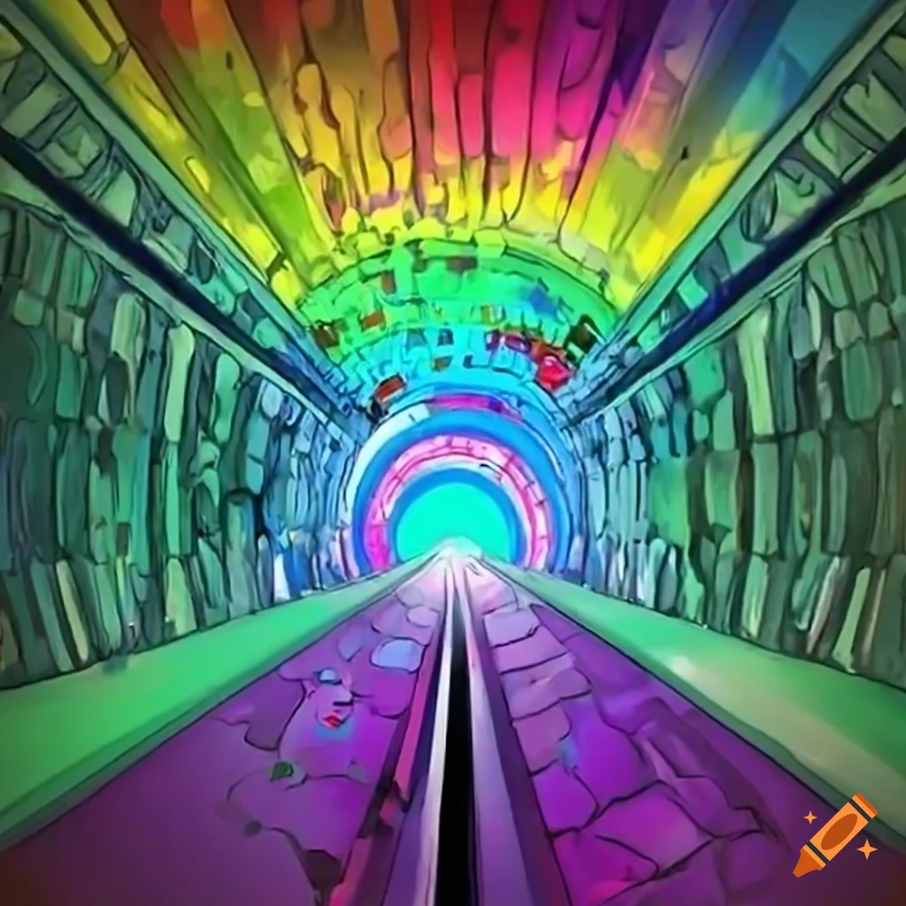 Tunnel animated