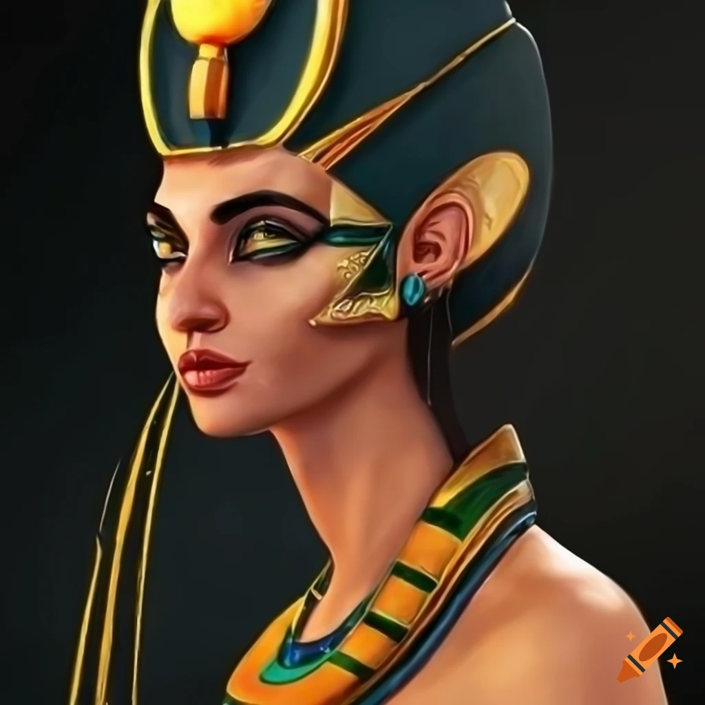 Egyptian: maat ‘goddess of justice, female: modern, realistic style