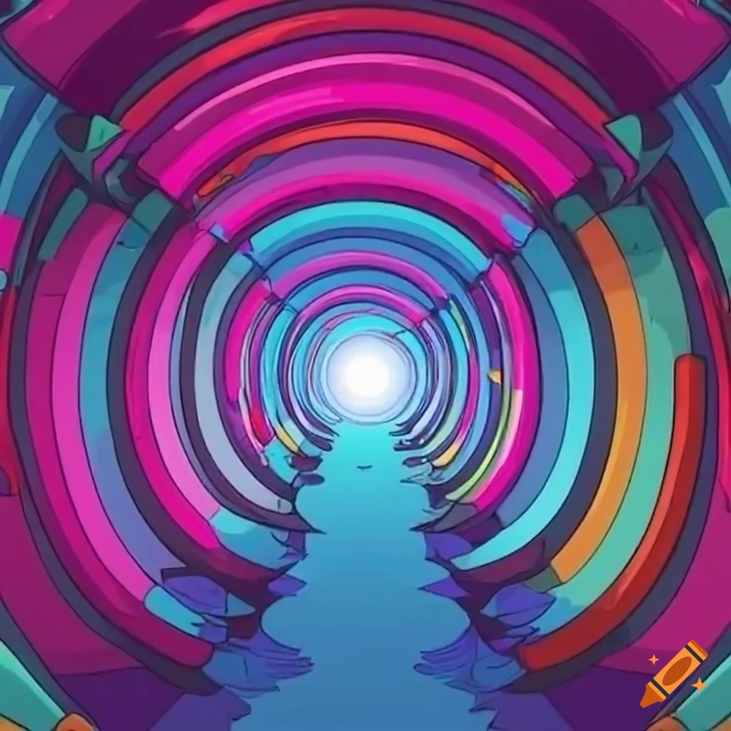 Tunnel animated