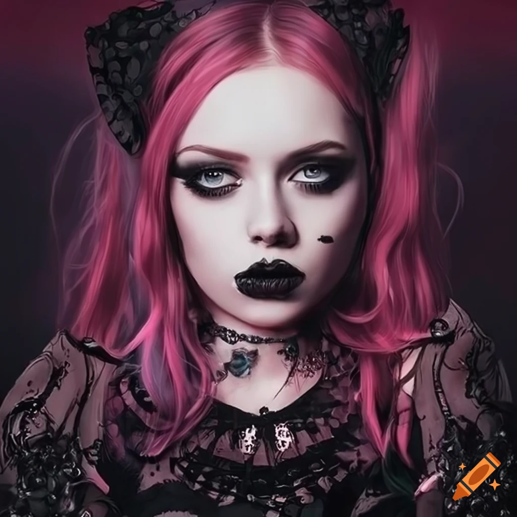 Gothic girl album cover