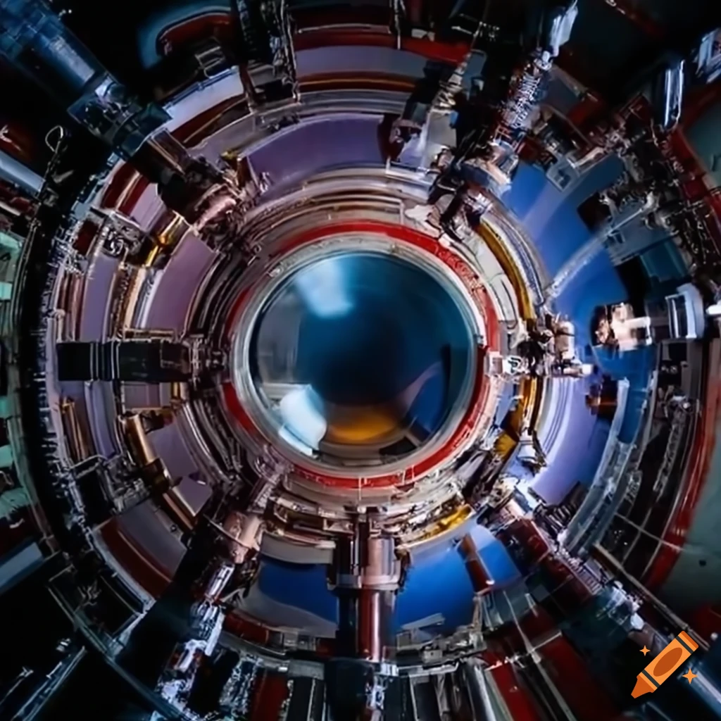 Nuclear fusion reactor on Craiyon