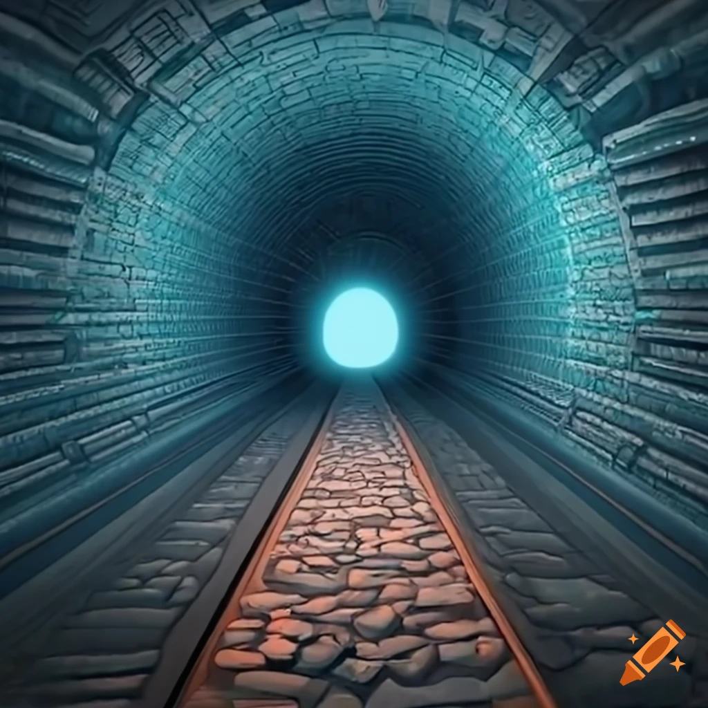 Tunnel animated on Craiyon