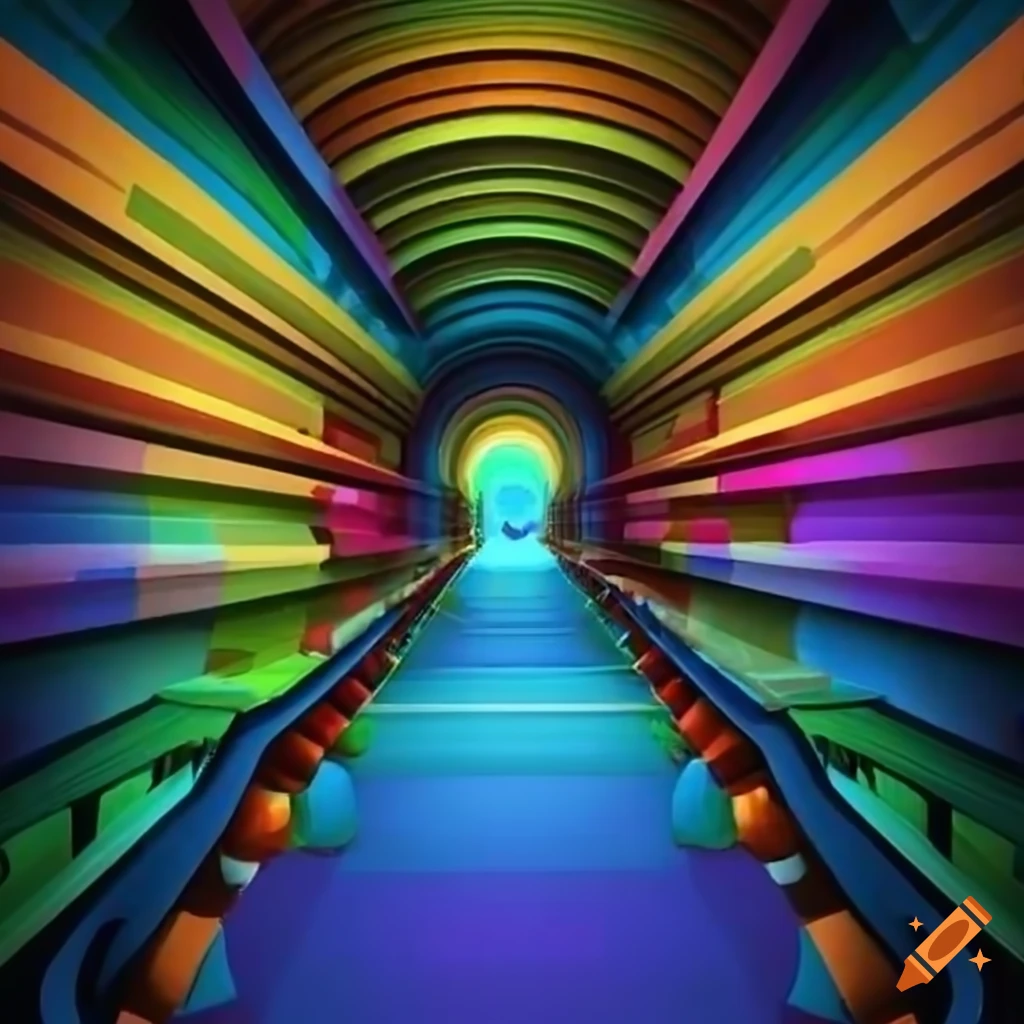 Tunnel animated