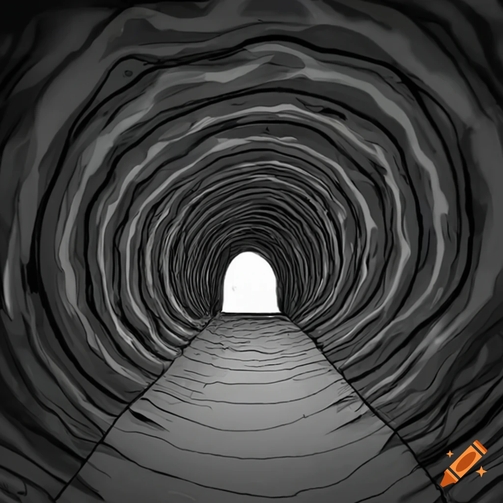 Tunnel animated on Craiyon