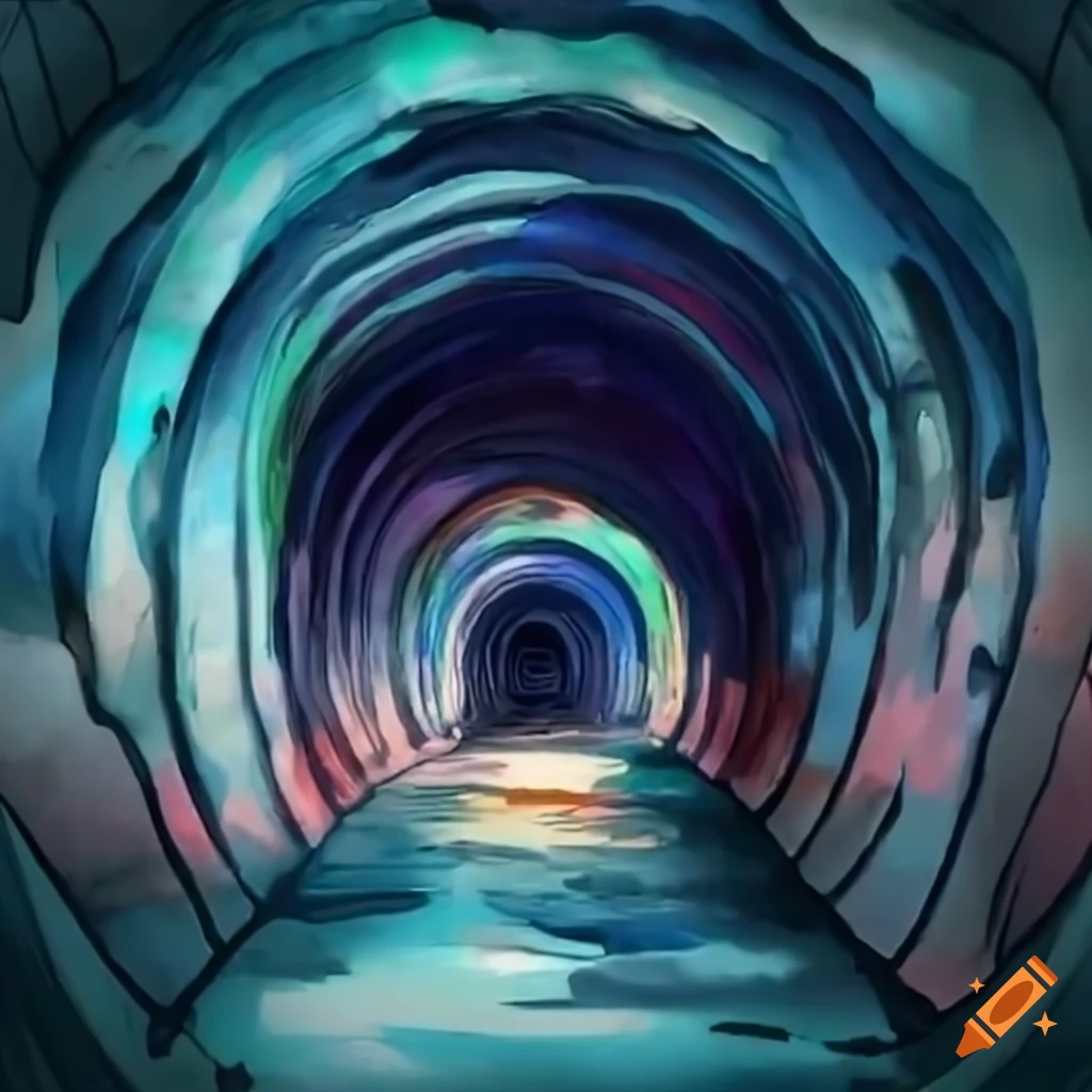 Tunnel animated