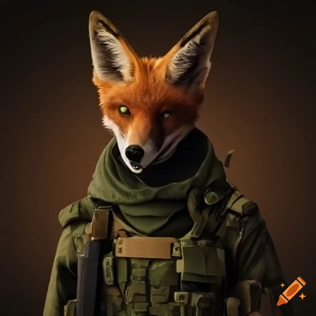 Military-fox