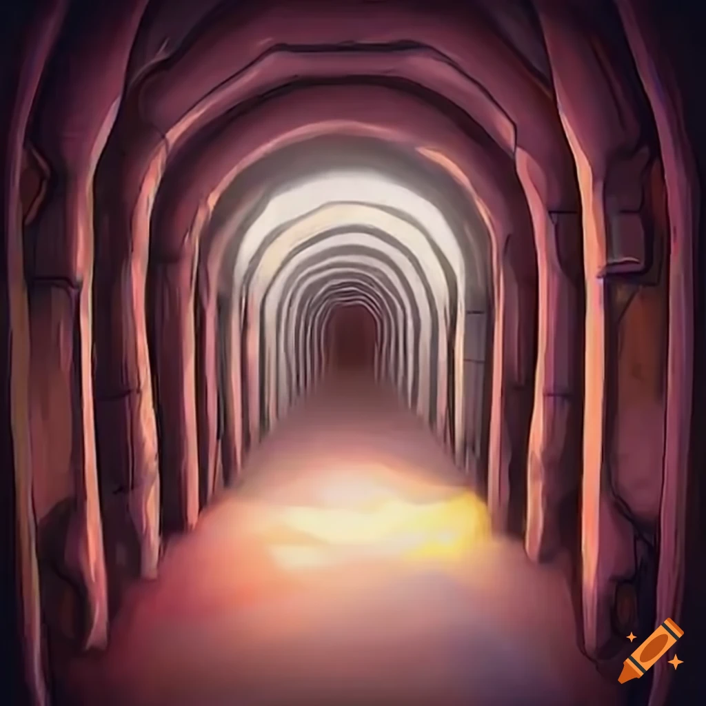 Tunnel animated on Craiyon