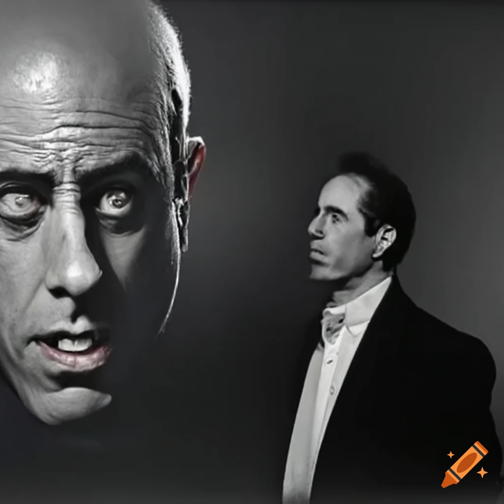 Jerry seinfeld cosmic horror on Craiyon