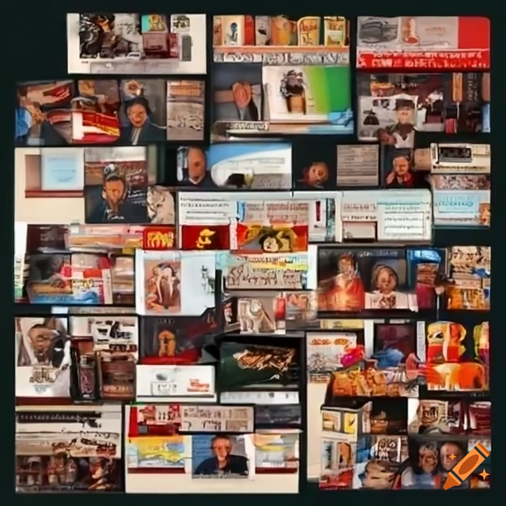 A cluttered webpage with multiple advertisements