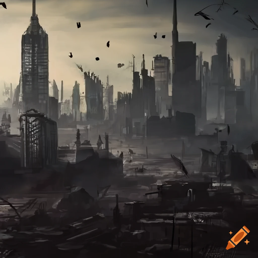 Post apocalyptic city