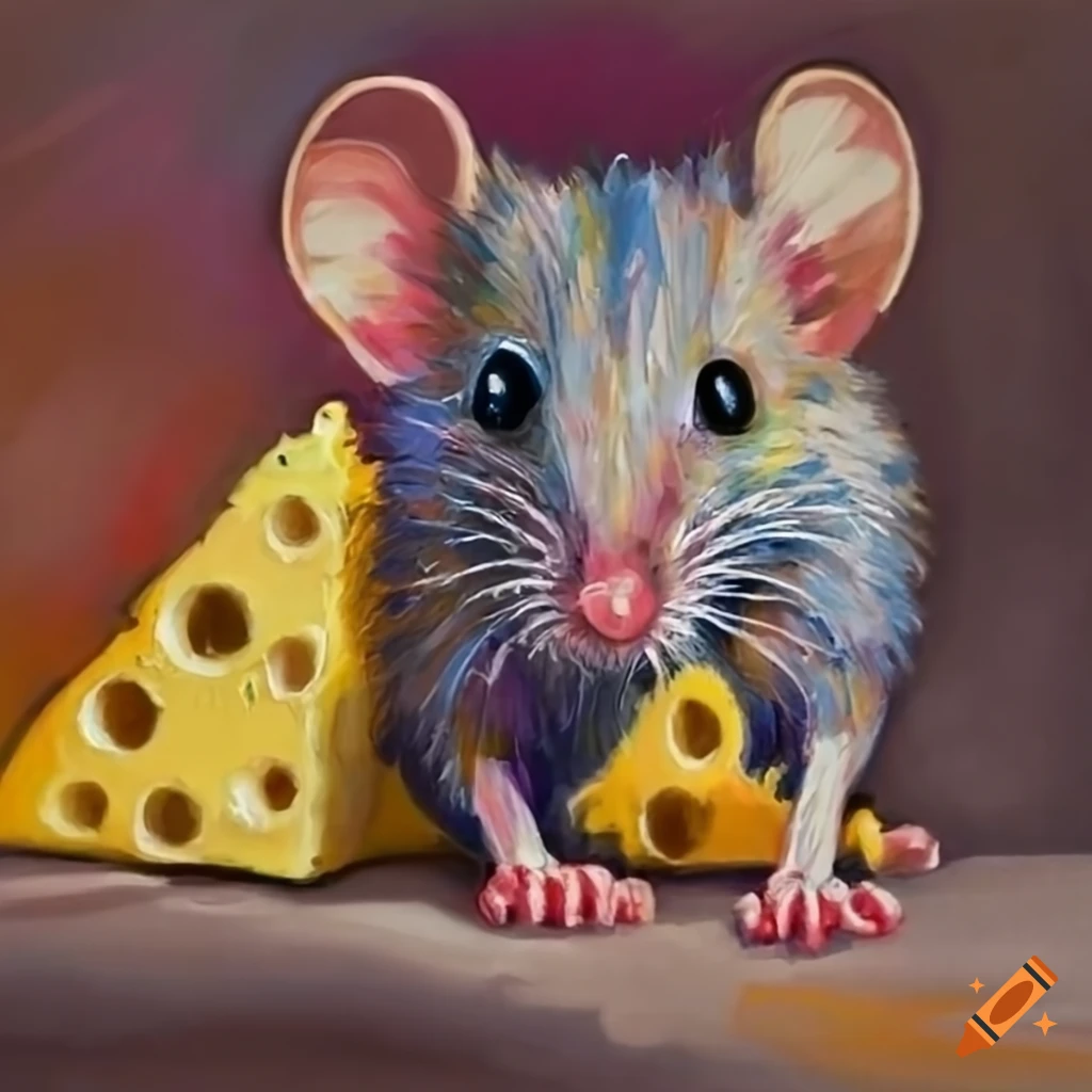 Cheese loving mouse, resque rangers on Craiyon